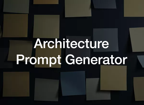Architecture Prompt Generator & platform improvements - mnml.ai