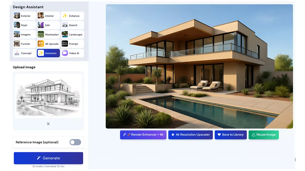 AI Interior Design Made Fast with mnml.ai - mnml.ai