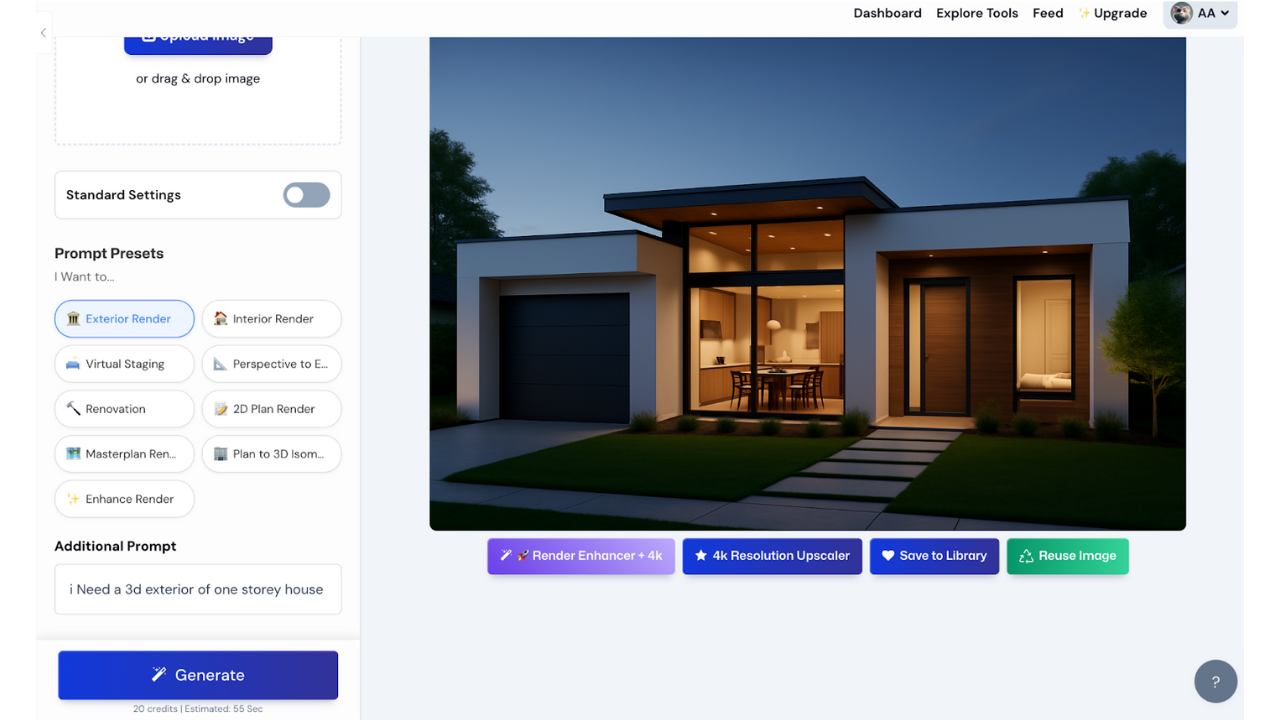How to Turn CAD Plans into Realistic Renders with AI (2025 Guide) - mnml.ai